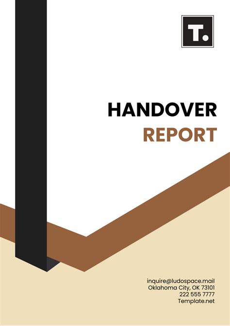 Free Warehouse Handover Report Template To Edit Online