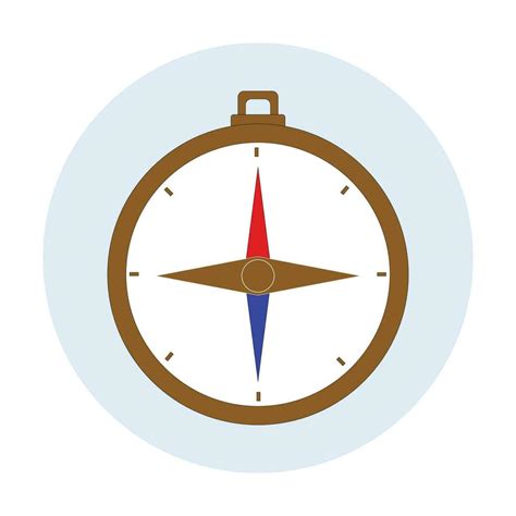Compass Camping Icon Compass Logo Template For Camping 24100425 Vector