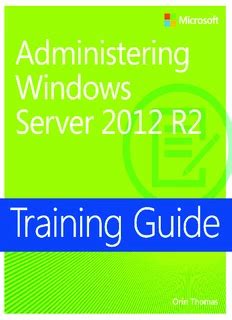 Training Guide Administering Windows Server 2012 R2 PDF