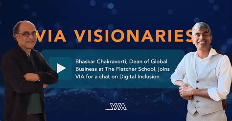 Dean Of Global Business At The Fletcher School Bhaskar Chakravorti
