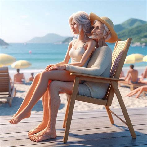 College Girls Community Work W Senior Citizens 5 By Myst222019 On