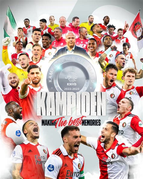 Eredivisie Feyenoord Nouveau Champion