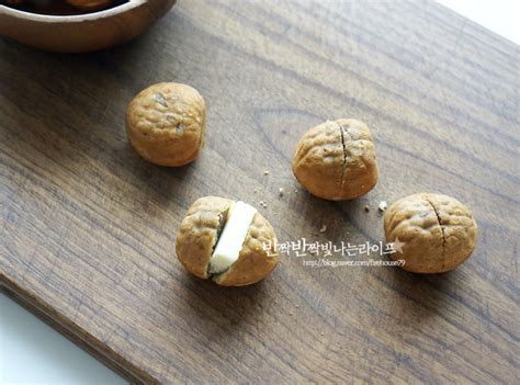 에어프라이어 간식 앙버터 호두과자 만들기