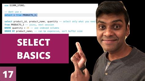 Mysql Tutorial For Beginners Select Statement Youtube