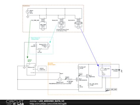 LED ARDUINO DATA V CircuitLab