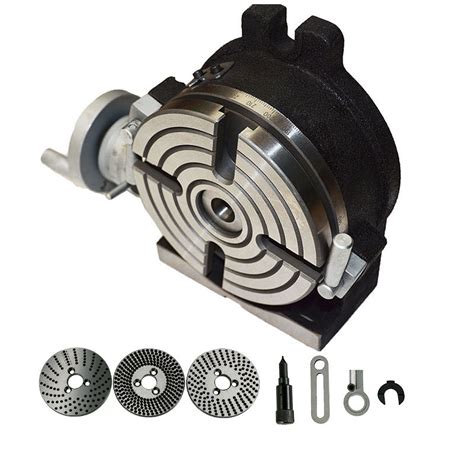 Hv6 Precison Rotary Table With Indexing Plate For CNC Drilling Milling Machine Rotary Table