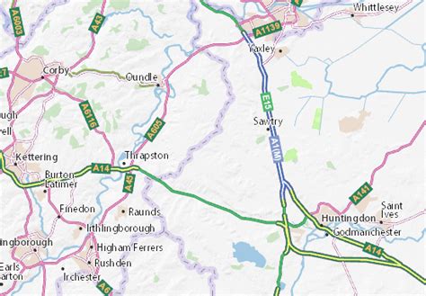 Michelin Winwick Map Viamichelin