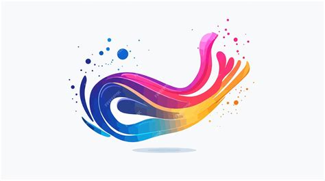 Modern Abstract Vector Logo Design Template Colorful And Vibrant