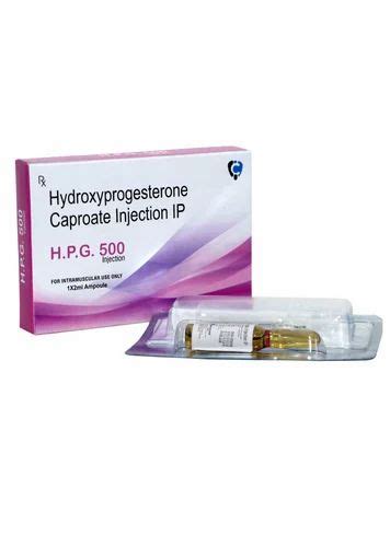 Hydroxyprogesterone Injection 500mg2ml At ₹ 350piece Pharmaceutical