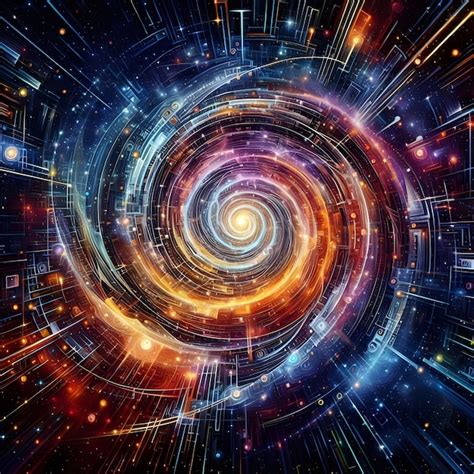 Fusion Flare Abstract Colorful Shapes Background Display Of Vibrant Hues And Dynamic Patterns