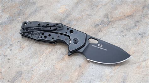 Fox Knives Suru with Black Blade and Black Aluminum Handle FX-526 ALB ...
