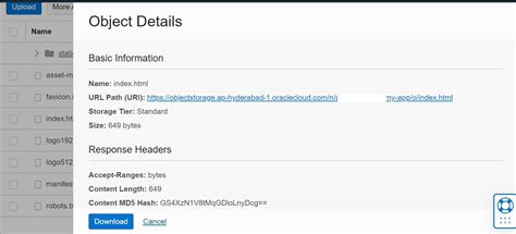 React Website Free Hosting On Oracle Cloud Infrastructure Oci Bucket