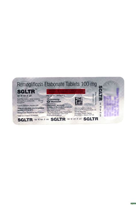 Buy Sgltr 100mg 10 Tablets Online At Best Prices Wellness Forever