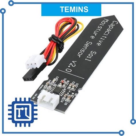 Jual Sensor Kelembaban Tanah Kapasitif Capasitive Soil Moisture Sensor Shopee Indonesia