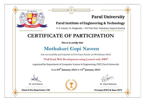 gopi naveen mothukuri on linkedin webdevelopment paruluniversity