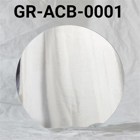 Jual Gr Acb 0001 Hiasan Kue Akrilik Kaca Cermin Glass Mirror Cake