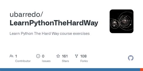 Github Ubarredolearnpythonthehardway Learn Python The Hard Way Course Exercises