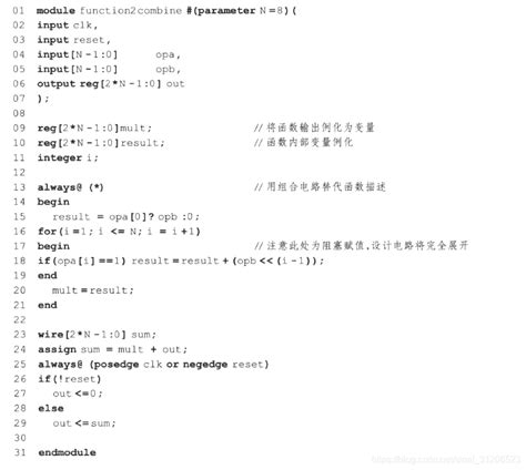 Function—— Verilog的函数verilog Function Csdn博客