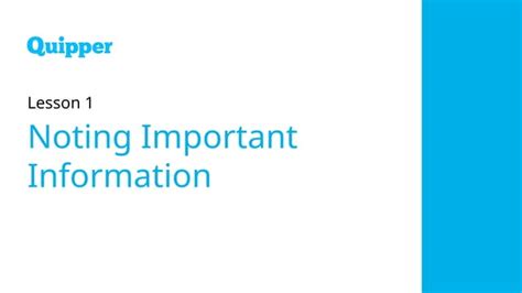 English 10unit 1lesson 1noting Important Informationpptx