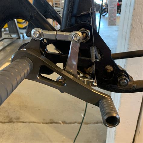 Cb550 Cb500 Billet Aluminum Rearset Brackets Cognito Moto