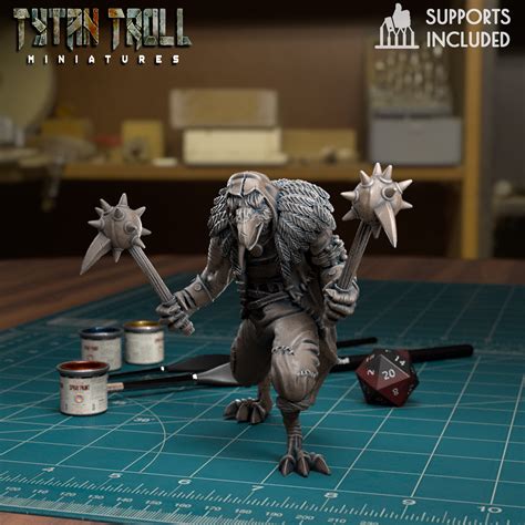 Stl File Kenku Bundle Pre Supported ・3d Printer Model To Download・cults