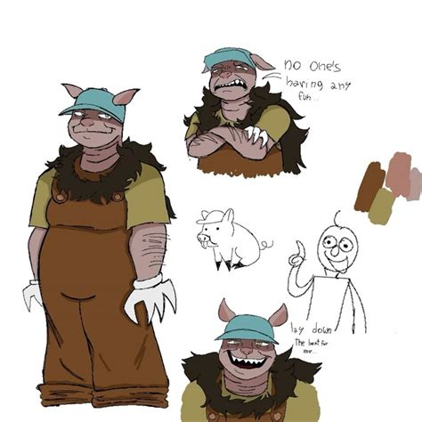 Uncle Samsonite Doodle Silly Pictures Horror Cartoon Art Jokes