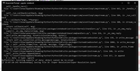 Buffer Error Rdeeplearning