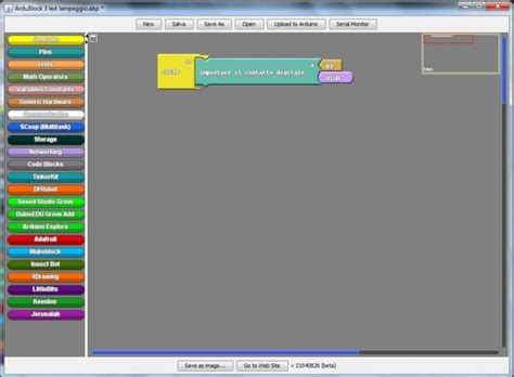 Arduino Realizzazione Di Uno Sketch Con ArduBlock LABORATORIO SCOLASTICO