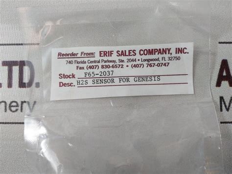Lot Of 2x Gastech 65 2037 H2s Sensor Aeliya Marine Tech Lot Of 2x Gastech 65 2037 H2s Sensor Aeliya Marine Tech