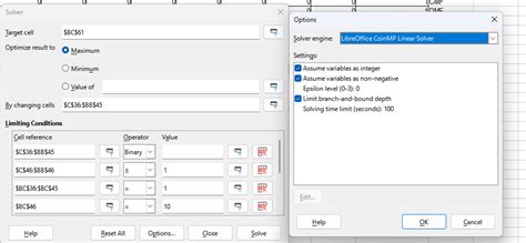 Help Converting A Vba Solver Loop Macro For Use In Libreoffice R