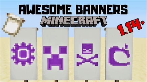How To Make Banner Pattern Flower Creeper Skull And Thing