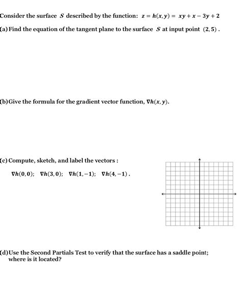Solved Consider The Surface S Described By The Function Z Chegg