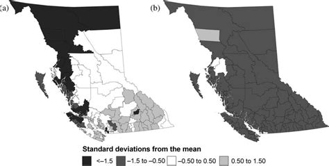 Maps Of Spatially Varying Coefficient β 1 A And β 2 B Download Scientific Diagram