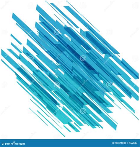 Artwork Lines And Shape Material Overlapping One Another Stock