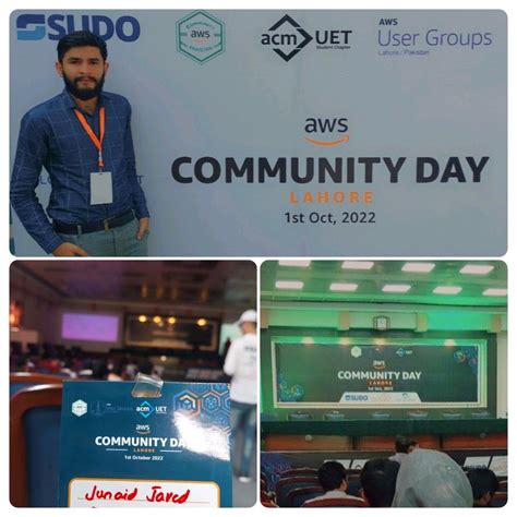 Junaid Javed 🇵🇰 On Linkedin Awsme Aws Communityday Awscommunityday