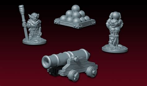 Crypt Classics Goblin Cannon Crew Fdg0401 Fat Dragon Games