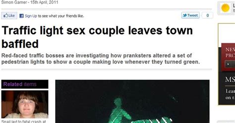 G1 Semáforo mostra cena de sexo na Holanda notícias em Planeta Bizarro