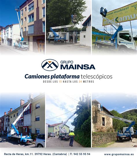 Mainsa Grupomainsa Mainsapoligruas Elevacionindustrial Industria Cantabria Puentesgrua