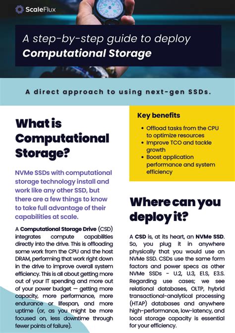 A Step By Step Guide To Deploy Computational Storage Scaleflux