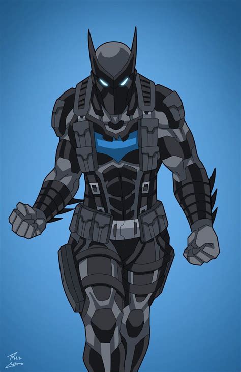 Luke Fox Batwing Batman Batman Armor Dc Comics Characters