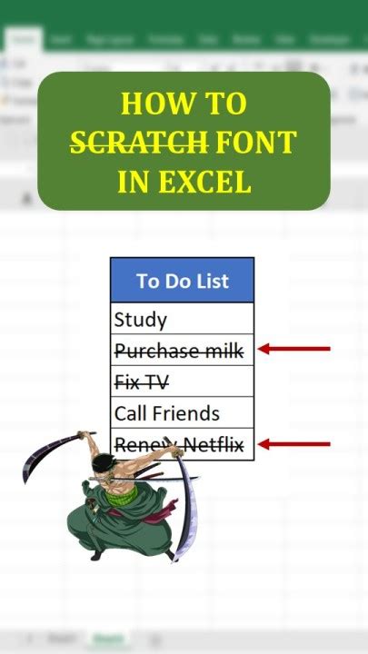 [video] boss excel tutorials and videos on linkedin how to scratch font in excel
