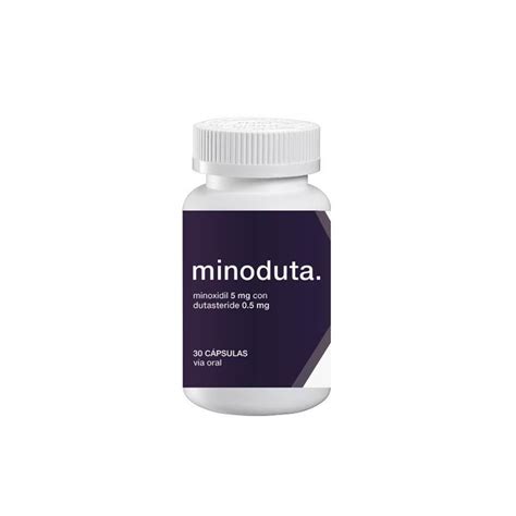 Minoduta Minoxidil 5mg Con Dutasteride 5mg 30 Caps Al Mejor Precio