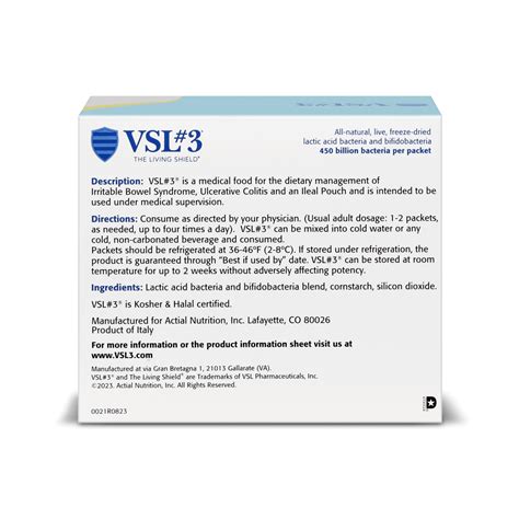 VSL#3 IBS Probiotic Packets - Choose The Right VSL#3 Probiotic Packet ...