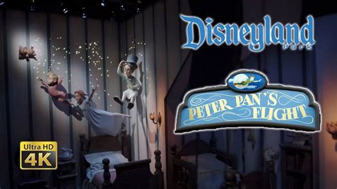 2019 Disneyland Peter Pans Flight On Ride Low Light Ultra Hd 4k Pov