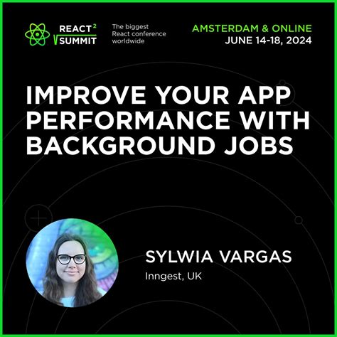 react summit on linkedin 🚀 improve your app performance with