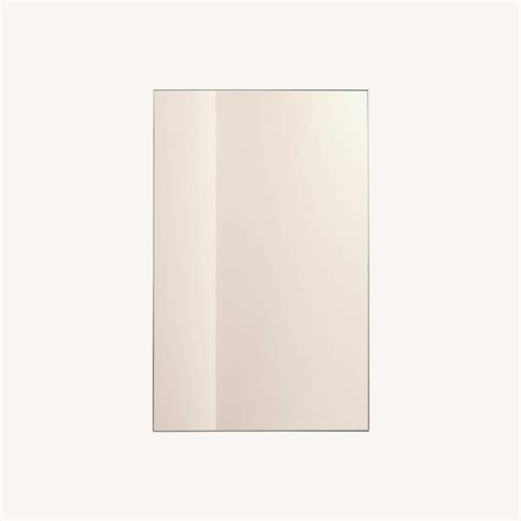 Cb2 Infinity Silver Full Length Mirror Aptdeco