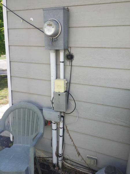 What To Do With Siding Around Electrical Meter