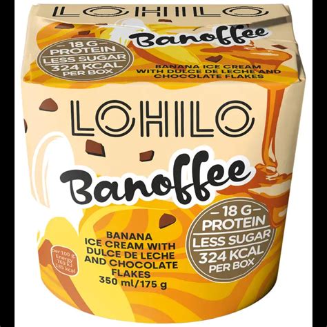 Lohilo Banoffee Proteiinijäätelö 350ml S Kaupat Ruoan Verkkokauppa