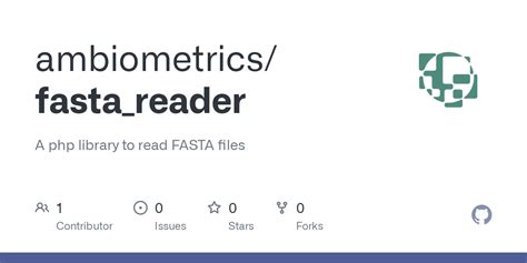 Github Ambiometricsfastareader A Php Library To Read Fasta Files