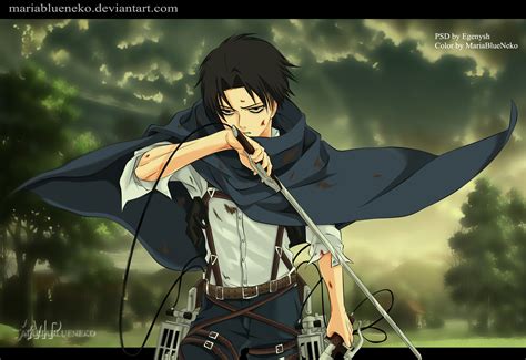 Levi Ackerman By Mariablueneko On Deviantart